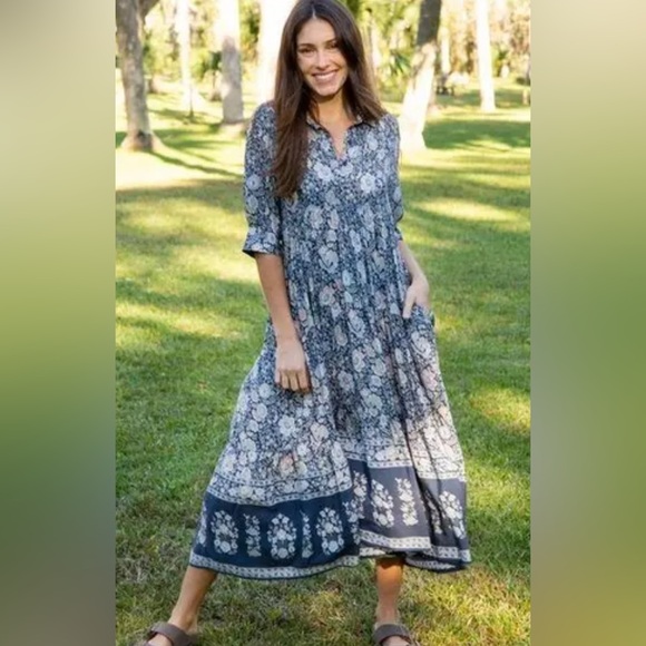 NATURAL LIFE | Dresses | New Natural Life Rebecca Midi Empire Waist ...